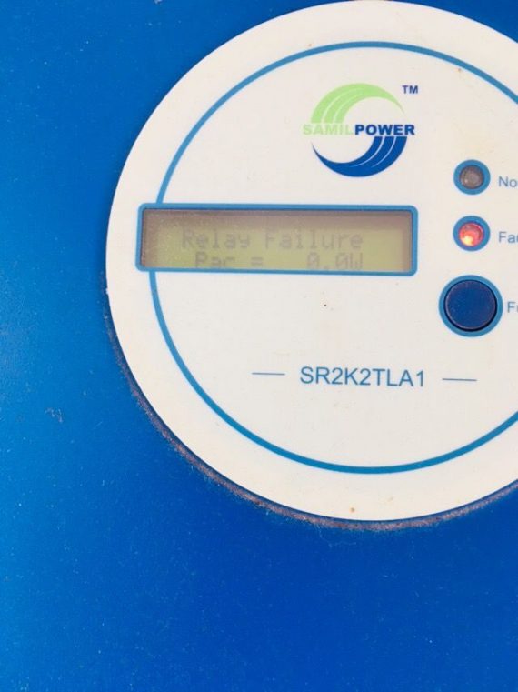 Samil Solar River Inverter Relay Failure